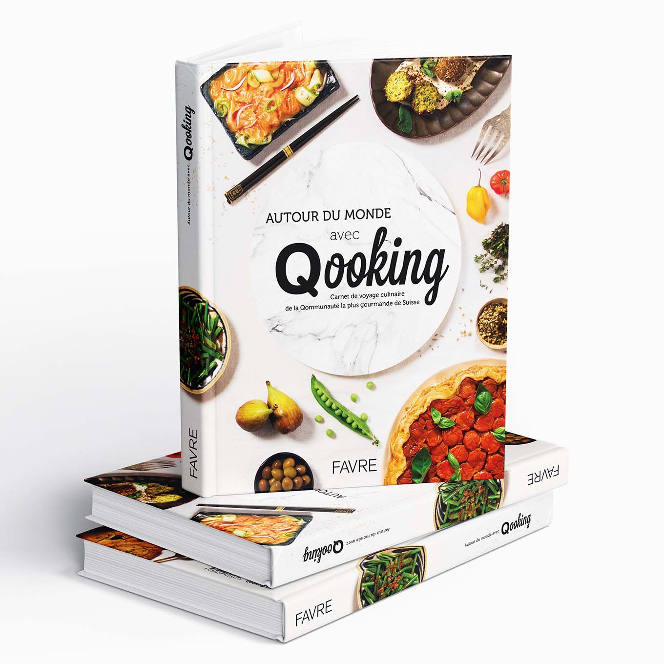 Livre de cuisine 2ème édition – Qooking - Hybride Design